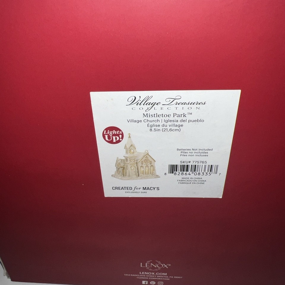 Lenox Mistletoe Park Village Treasures Collection - You Pick cb1 | eBay