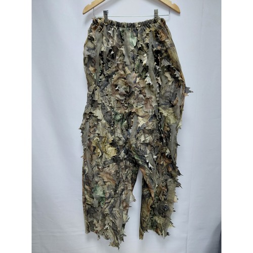 Underbrush 3D Leafy Camo Hunting Pants Outdoor Concealment Polyester ...