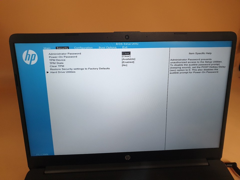 HP 250 G8 15.6" INTEL CORE i5-1135G7 2.4GHZ BIOS BOOT LAPTOP ,SL23 ...