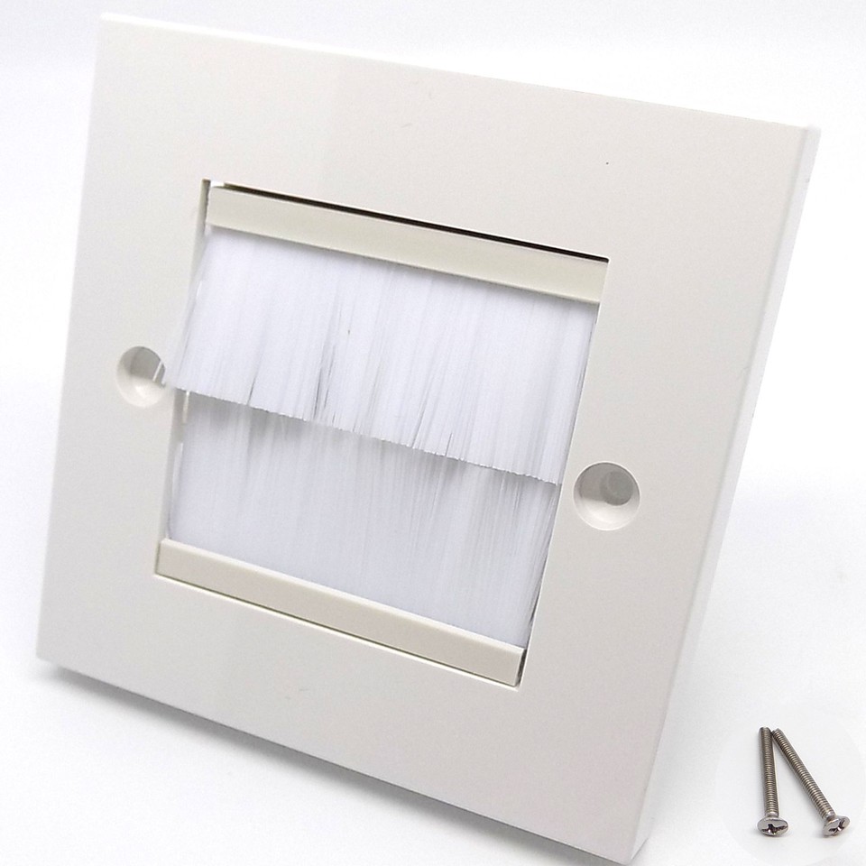 Custom Faceplate MultiMedia Wall Plate 1/2/4 Gang Back Box HDMI/USB ...