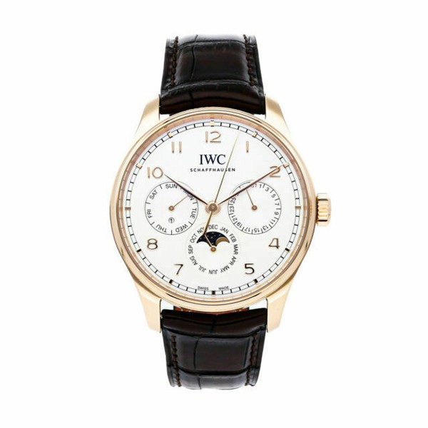 IWC Portugieser Silver Men's Watch - IW344202 for sale online | eBay