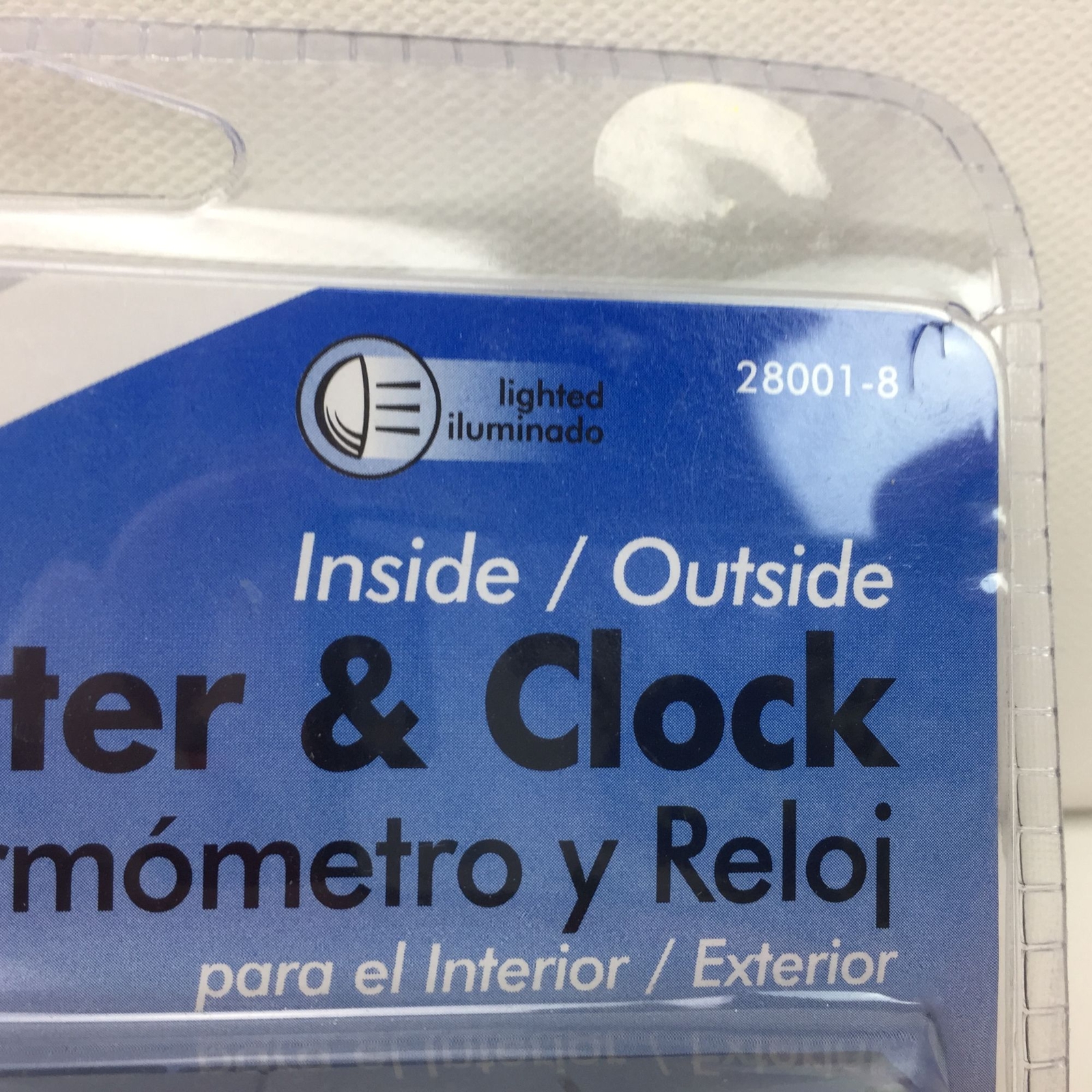 Bell Inside Outside Thermometer & Clock | eBay