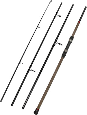 Surf Spinning Fishing Rod 4-Piece Graphite Travel Fishing Pole 9ft 10ft ...