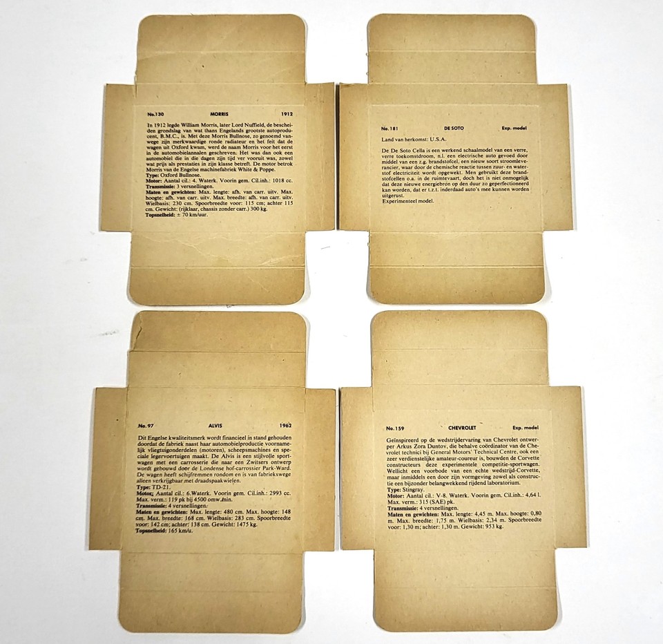 Vintage Full Speed Virginia Cigarette Cards 4x Car Series BD680 | eBay UK