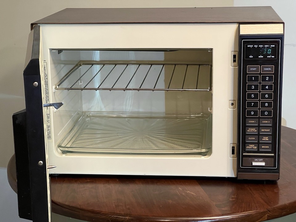 Vintage 1980s 1984 Tappan Microwave Oven 56-4804-10 TESTED WORKS RARE ...