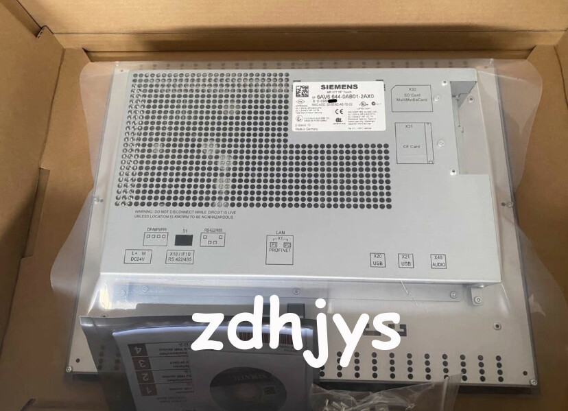 SIEMENS 6AV6644-0AB01-2AX0 HMI Touch Screen 6AV6 644-0AB01-2AX0 Free ...