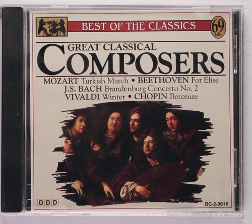 Great Classical Composers (CD, 1994) | eBay