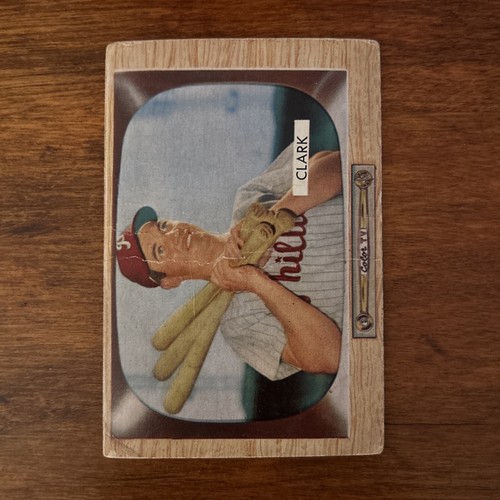 1955 Bowman Baseball Mel Clark Philadelphia Phillies Card #41 | eBay