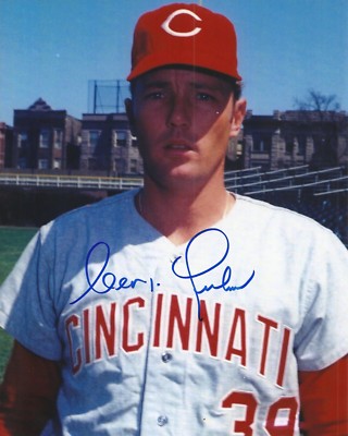 George Culver 1968 Cincinnati Reds No-Hitter Pitcher Autographed 8x10 ...