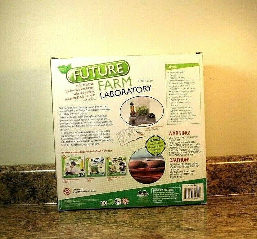 Small World Science Future Farm Laboratory Garden Science Set NEW | eBay