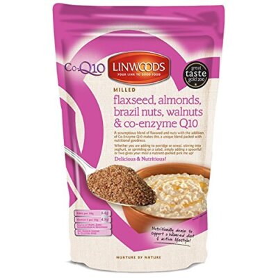Linwoods Milled Flaxseed, Nuts & Q10 mix 360g-2 Pack | eBay UK