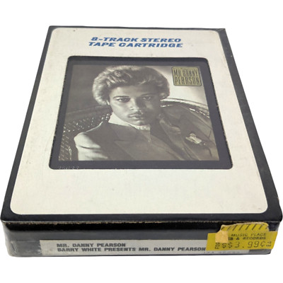 Sealed BARRY WHITE PRESENTS MR DANNY PEARSON FUNK SOUL 8-track tape ...
