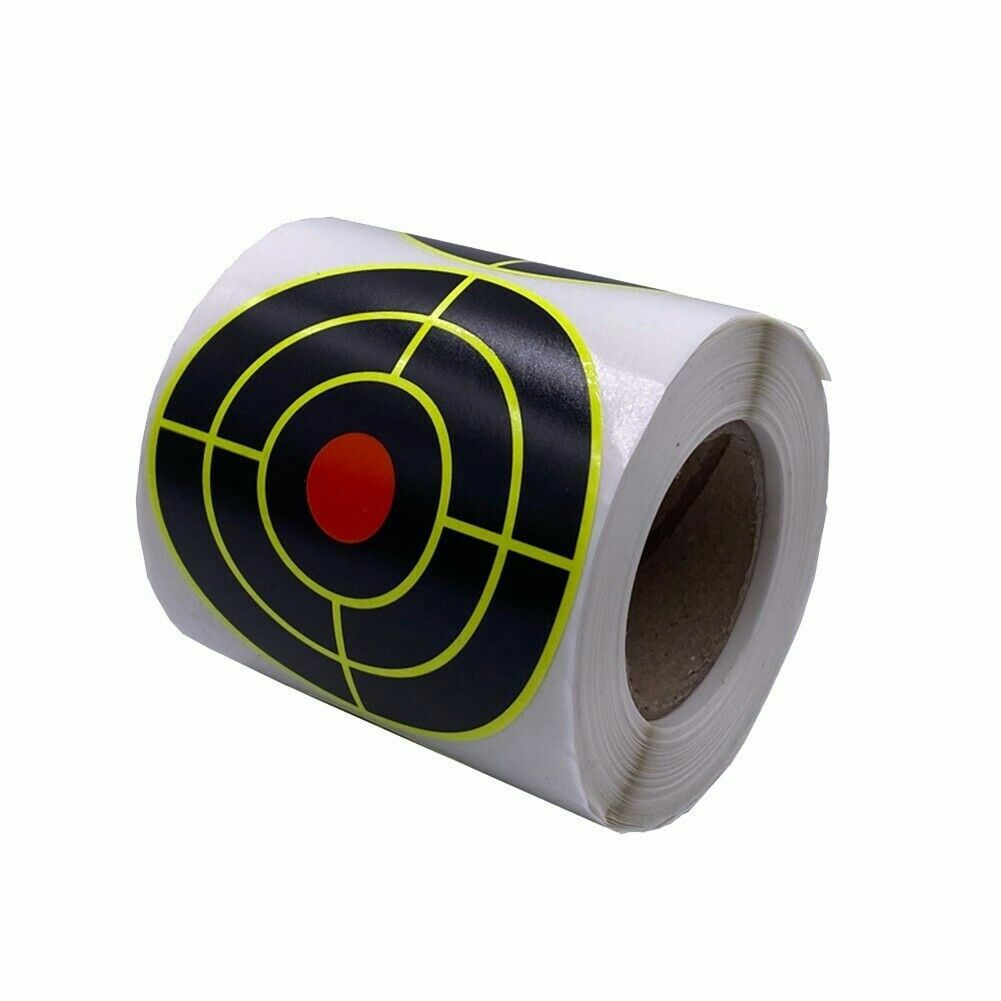 Splatter Target Stickers 3inch Self-Adhesive Reactive Targets Paper for ...