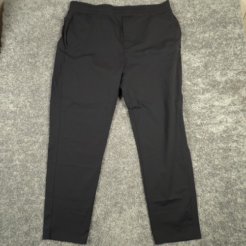 Public Rec Daymaker Pants Men's 39x30 Black Nylon Stretch Elastic Waist ...