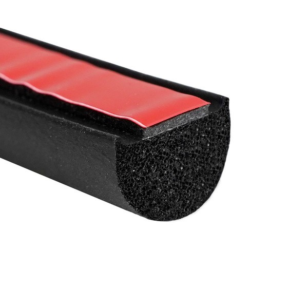 Steele Rubber Products 83-0114-73 Universal 5/16"x1/2" Half-Round ...
