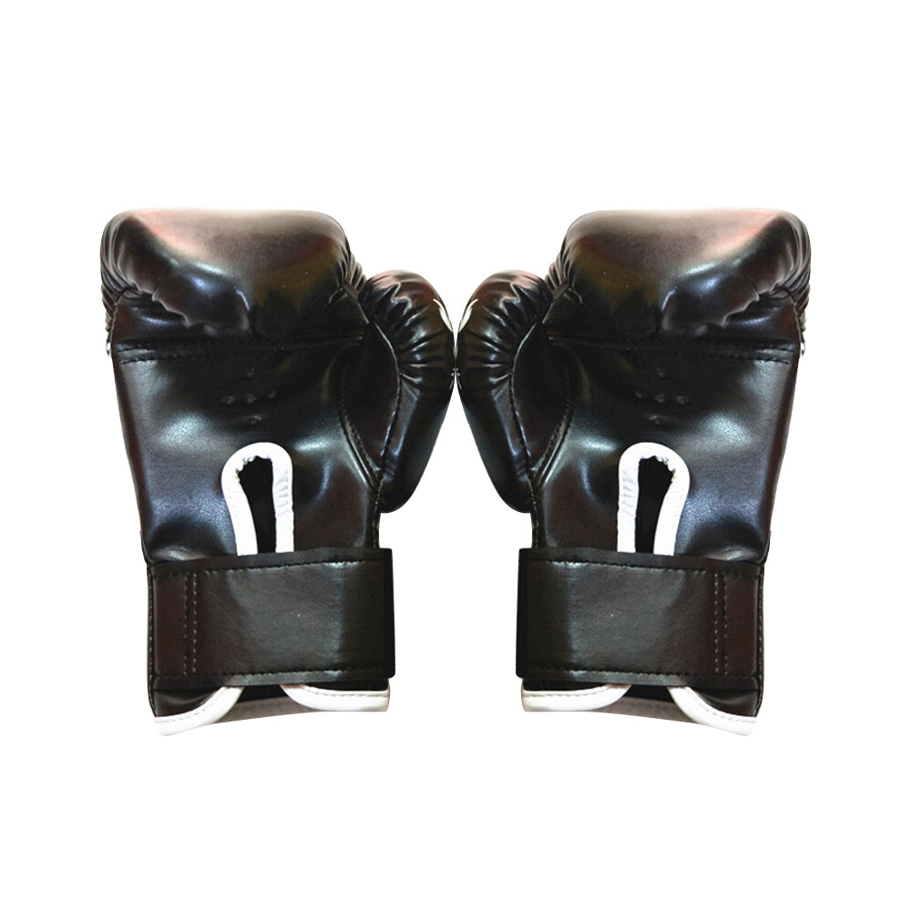 1 Pair Sport Protection PU Leather Kids Boxing Gloves Training ...