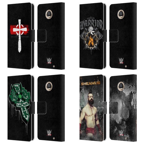 OFFICIAL WWE SHEAMUS LEATHER BOOK WALLET CASE COVER FOR MOTOROLA PHONES ...