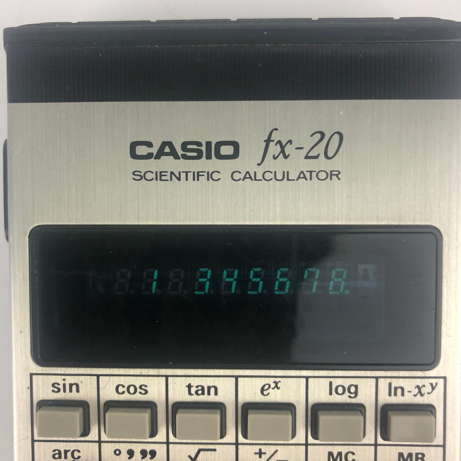 Vintage Casio FX-20 Scientific Calculator Made In Japan Circa 1975 | eBay