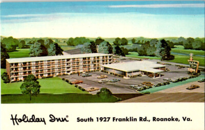 Holiday Inn South Roanoke, Virginia postcard. | eBay