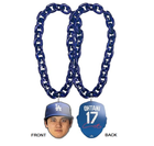 New MLB Los Angeles Dodgers Shohei Ohtani Face Fan Chain Silver ...