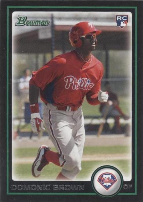 2010 Bowman Draft Picks & Prospects - Domonic Brown #BDP70 (RC) for ...