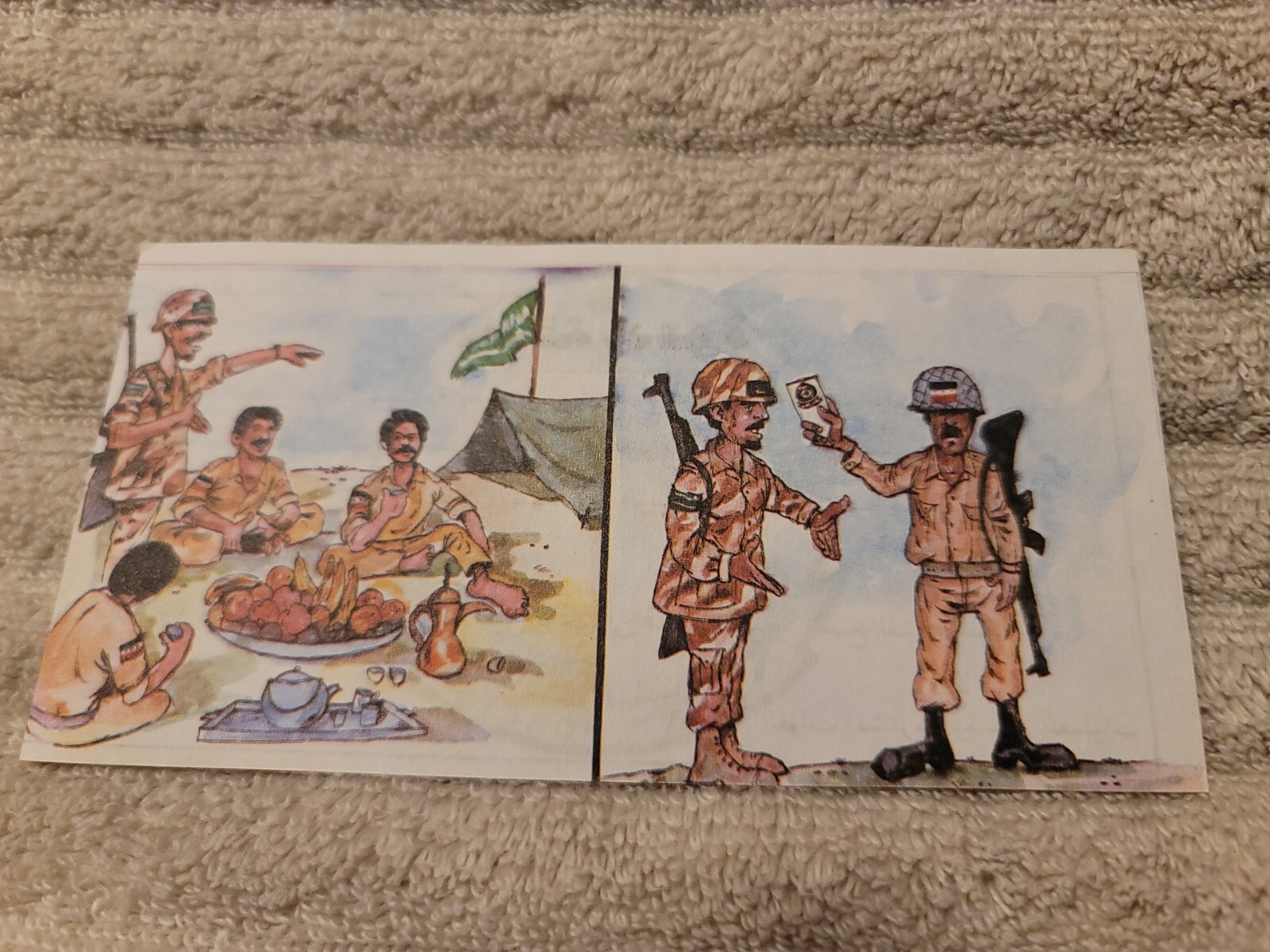 K 1991 Real GULF WAR US MILITARY IRAQ DESERT STORM PSYOPS SURRENDER ...