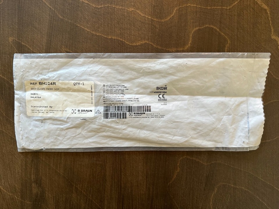 Aesculap Sarot Delicate Forceps 240mm REF#BH224R | eBay