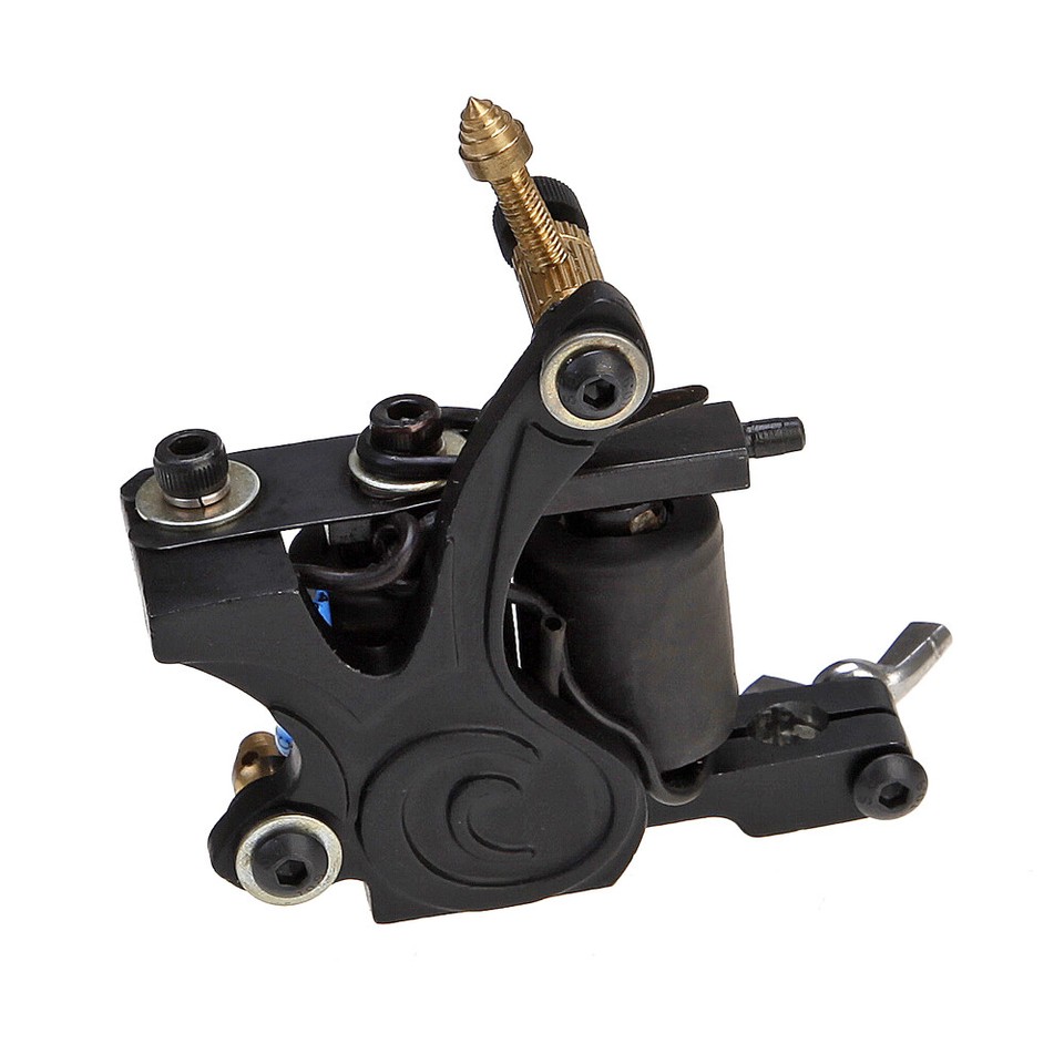 3 pack Tattoo Coil Machine Iron Tattoo Machines 10 Wrap Coils for Liner ...
