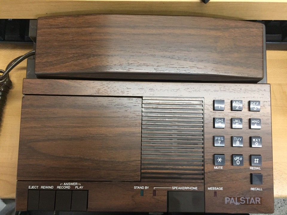 Vtg PALSTAR 8301 Cassette Tape Answering Machine VOX Record A Call ...