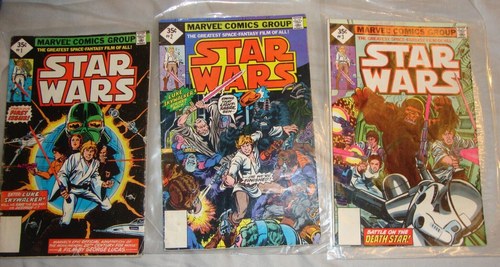 Star Wars 1977 comic 1 thru 3 no bar code. | eBay