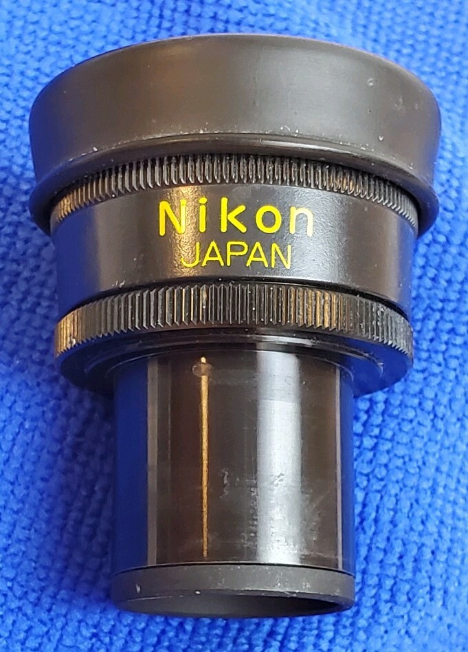 Nikon CFW 10x Widefield Microscope Eyepieces 23mm Adjustable for sale ...