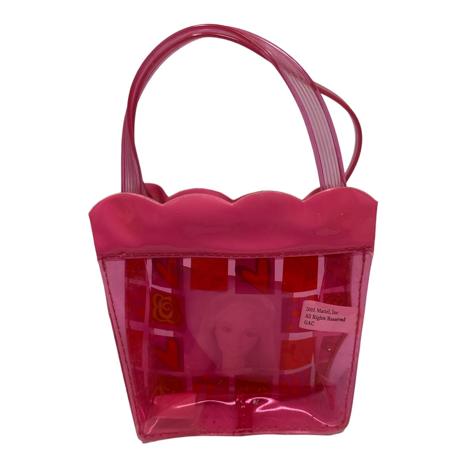 Barbie Micro Purse Handle Pink Mini Vinyl Y2K - Gem