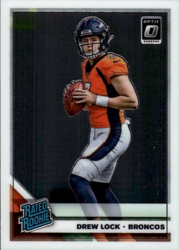 2019 Donruss Optic Drew Lock #153 Denver Broncos 3C | eBay
