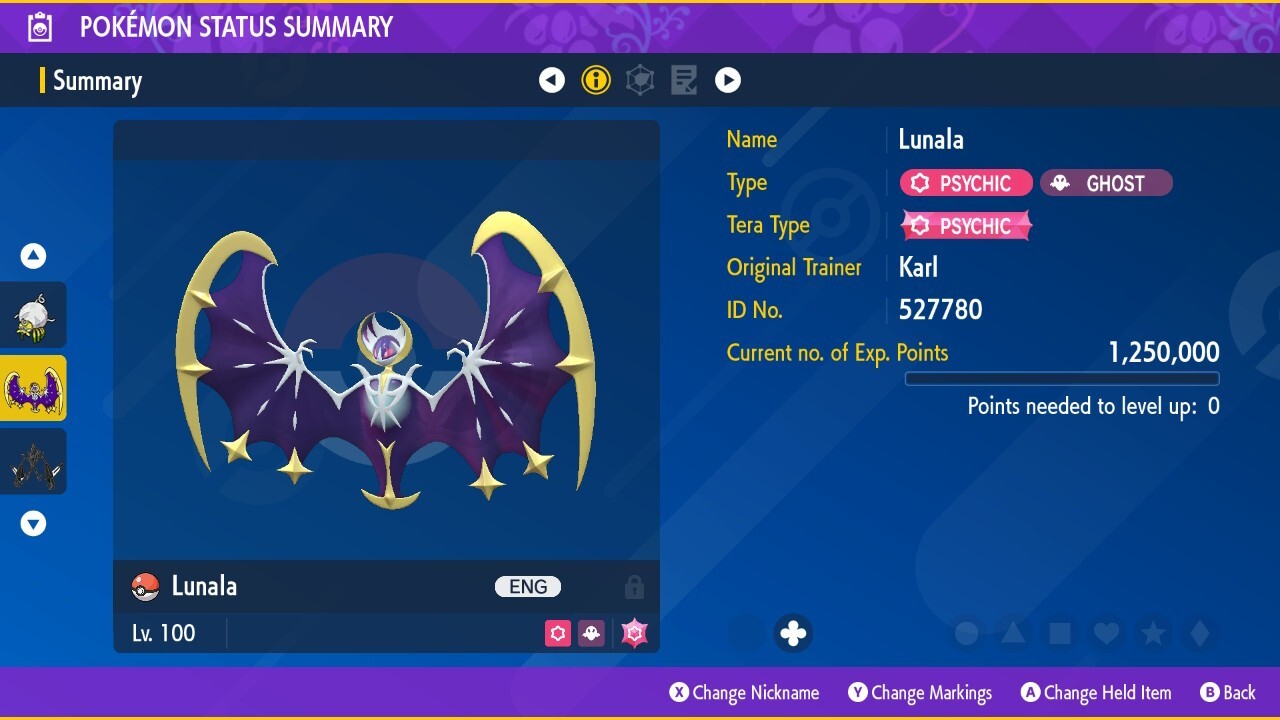 98 Non-Shiny Legendary Bundle 6IV Legendaries Home Pokemon Scarlet ...