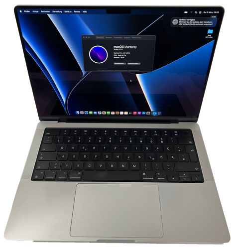 Apple MacBook Pro A2442 (14") 2021 M1 Pro 16GB RAM 512GB SSD ca. 62 ...