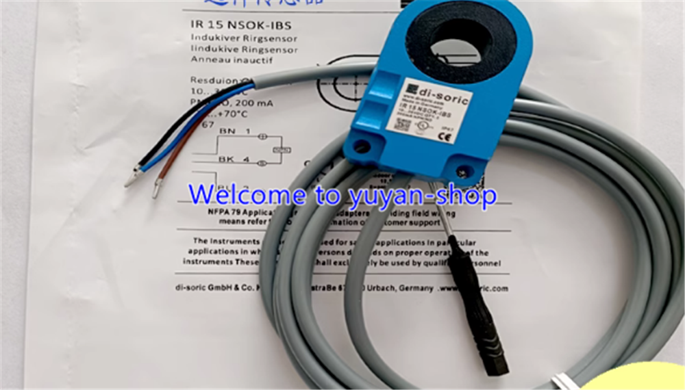 1PCS NEW FOR Di-soric Proximity Switch IR 15 NSOK-IBS sensor #T9004 YS ...