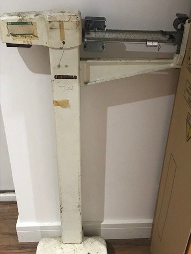 Vintage Weigh Beam Arm Balance Beam Scales c 1930 body scales old ...