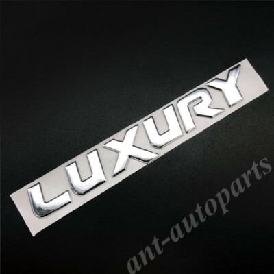 Chrome Luxury Limited Edition VIP JDM JP Car Trunk Emblem Badge Decal ...