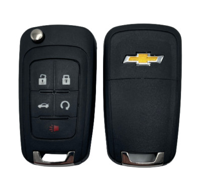 2010 - 2019 Chevrolet 5-button remote flip key FOB OHT01060512 Smart ...