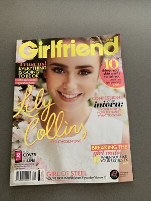 Girlfriend Magazine 2013 - Lily Collins | eBay Australia