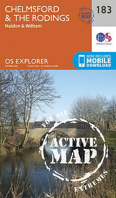 Chelmsford and the Rodings by Ordnance Survey (Sheet map, 2015) for ...