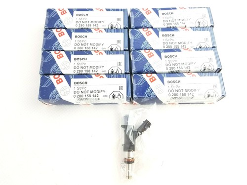 Genuine Bosch Mercedes W204 W216 Lot 8 Fuel Injectors 1560780023 ...