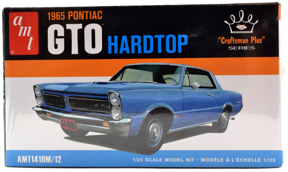 AMT 1965 Pontiac GTO Hardtop - "Craftsman Plus" 1:25 Scale Model Car ...