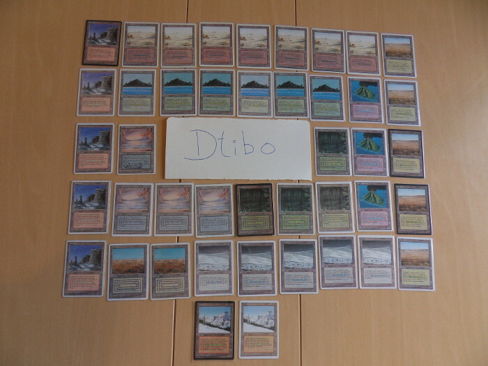 MTG Magic 21 repacks - P9, Black Lotus, Mox, Chaos Orb, Biland, Force ...