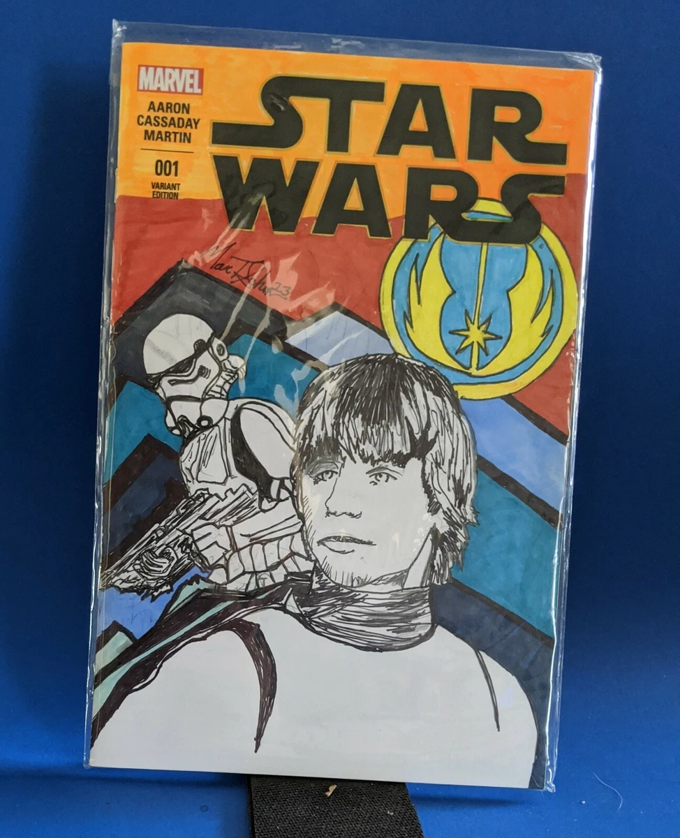 Luke Skywalker Comic Art