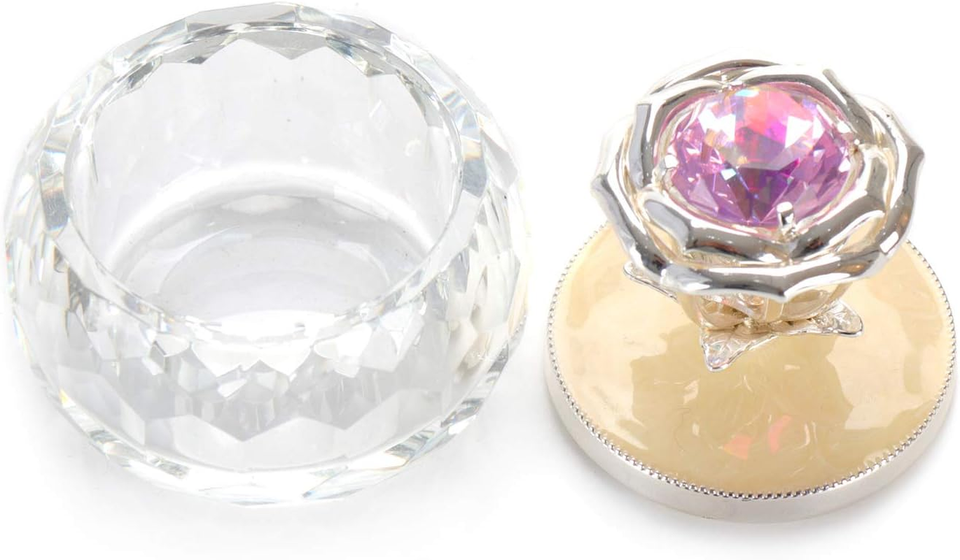 Rose Jewelry Box for Women,Rings Earrings Necklace Treasure Chest ...
