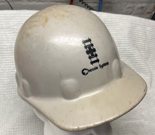 Vintage Chessie System Railroad Hard Hat Complete With Inside ...