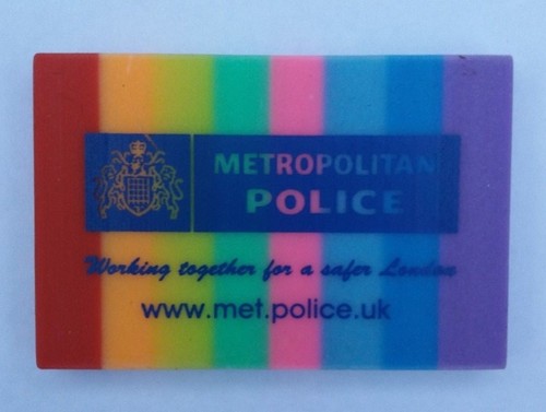 VTG 1990s 'METROPOLITAN POLICE" COLLECTABLE RUBBER / ERASER | eBay