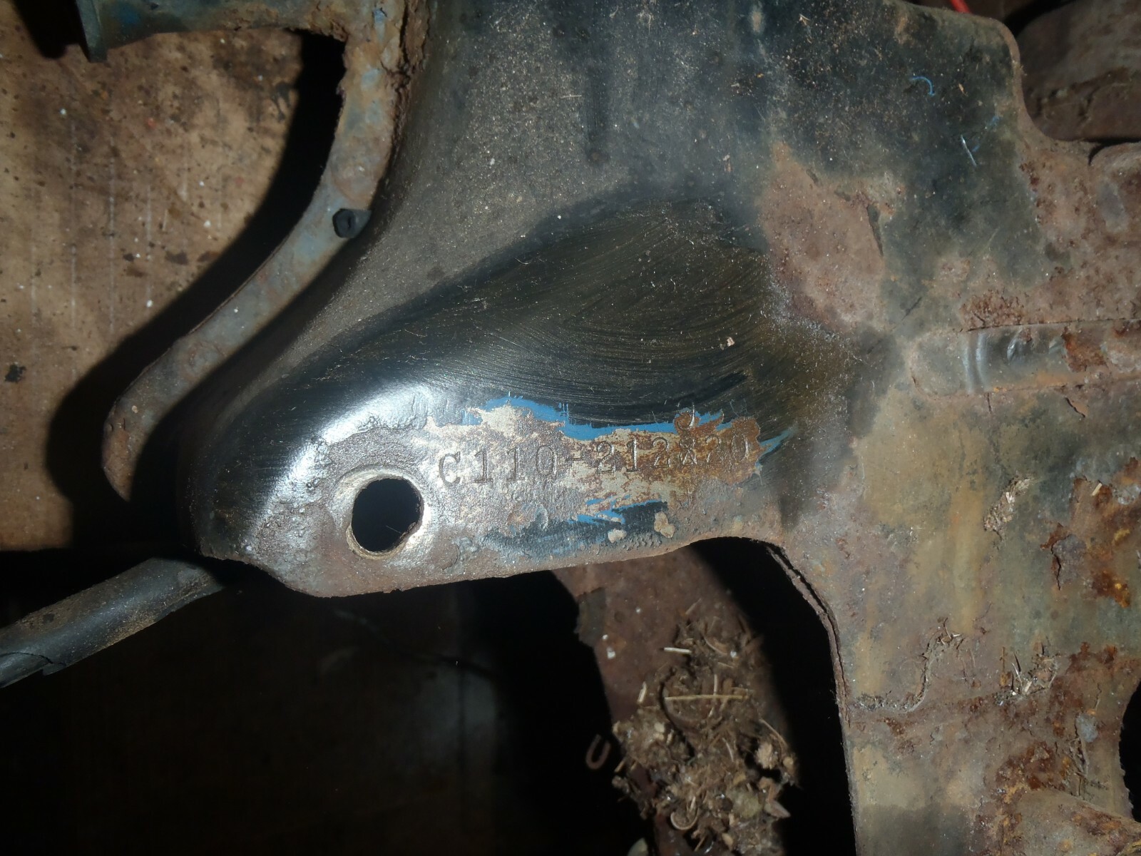 HONDA C110 Super Sports Cub 50 1962 main frame and kick stand | eBay