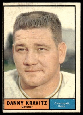 1961 Topps Danny Kravitz Cincinnati Reds #166 | eBay
